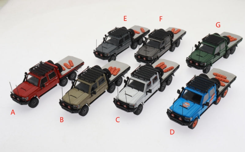 [ETA: Apr 2025 ] Autobots 1/64 Land Cruiser LC79 Double Cabin 6x6 Off ...