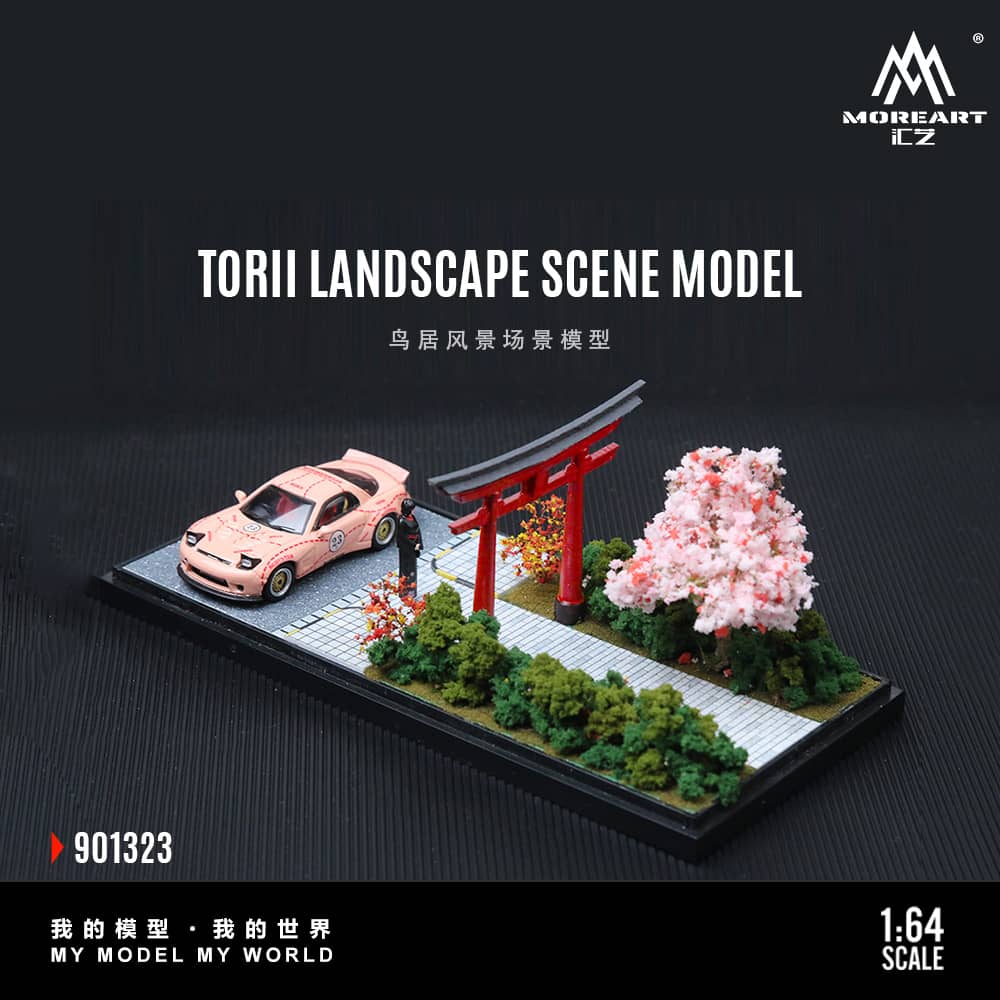 [ETA: Dec 2025 ] MoreArt 1:64 1/64 One-Piece Diorama - Torii Landscape ...