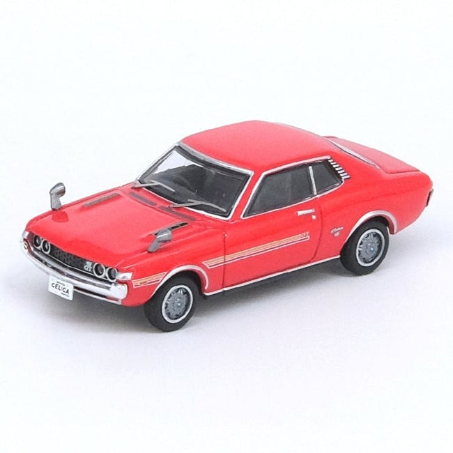 Inno64 1:64 TOYOTA CELICA 1600 GT (TA22) Red – Black Ice Diecast