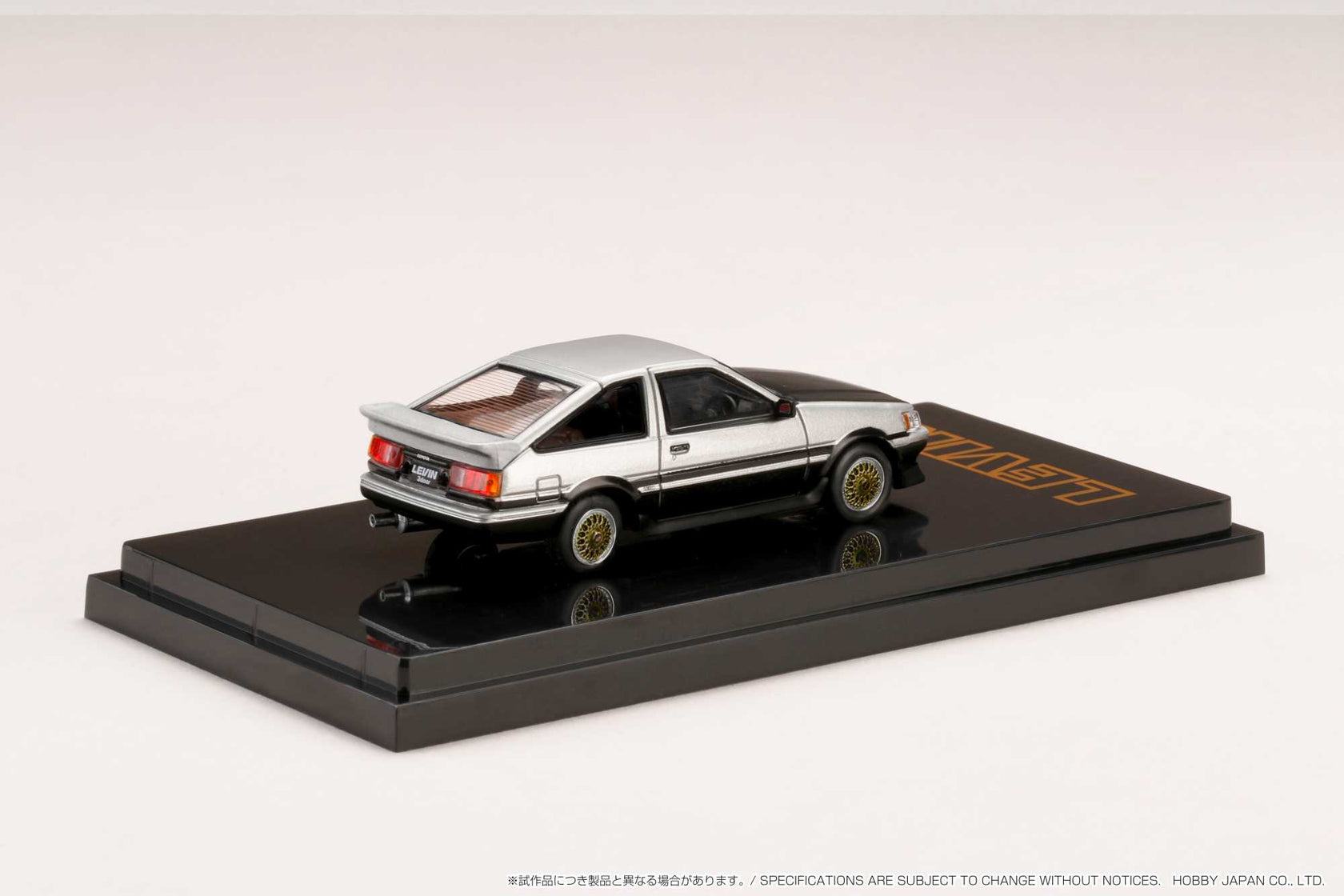 Hobby Japan 1/64 Toyota COROLLA LEVIN AE86 3 DOOR Customized Version ...