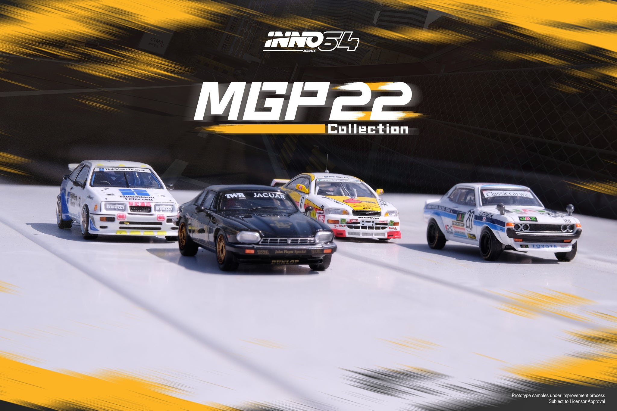 Inno64 1:64 MACAU GRAND PRIX COLLECTION 2022 BOX SET – Black Ice Diecast