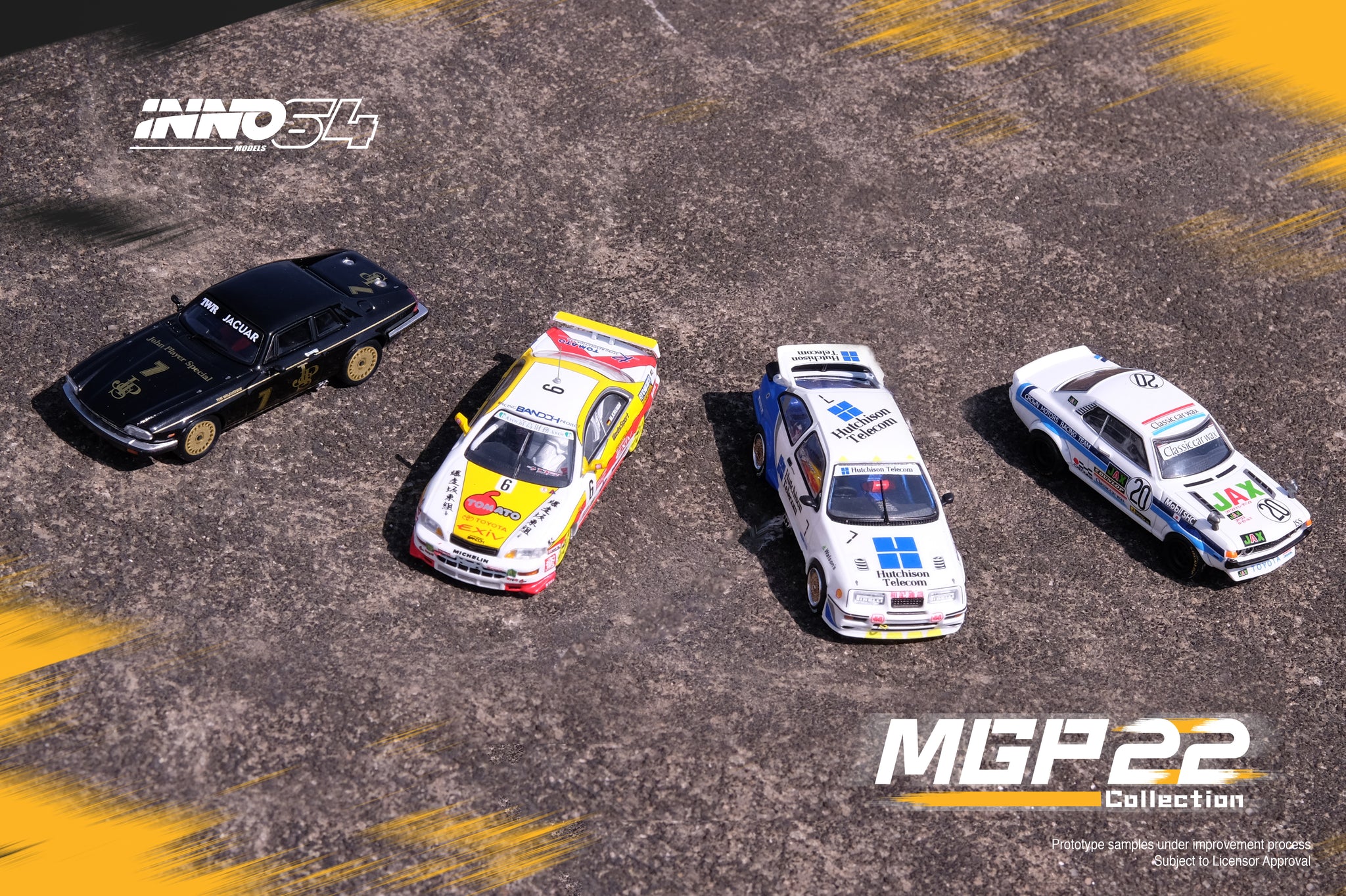 Inno64 1:64 MACAU GRAND PRIX COLLECTION 2022 BOX SET – Black Ice Diecast